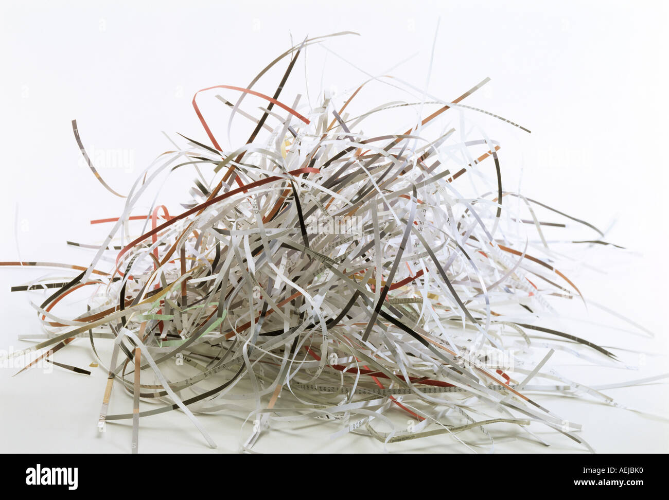 Shredded paper piles hi-res stock photography and images - Alamy