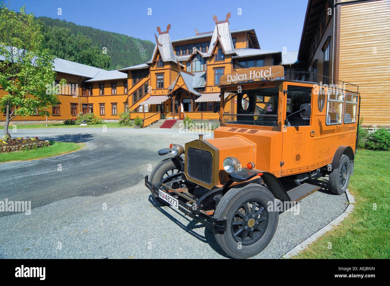Hotel Dalen, Telemark, Norway Stock Photo - Alamy