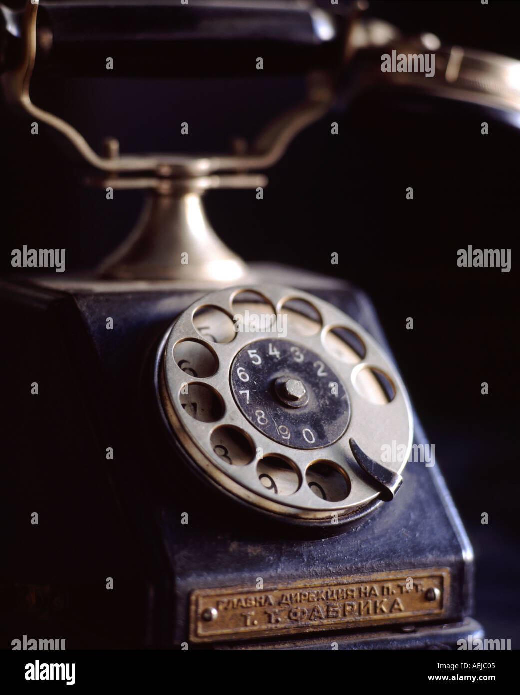 Antique telephone older pastime old fashioned blower cordless phone ...