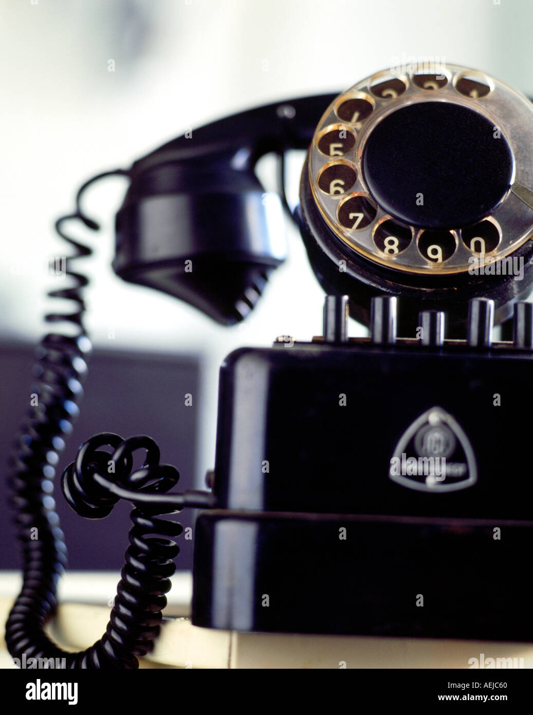 Antique telephone older pastime old fashioned blower cordless phone ...