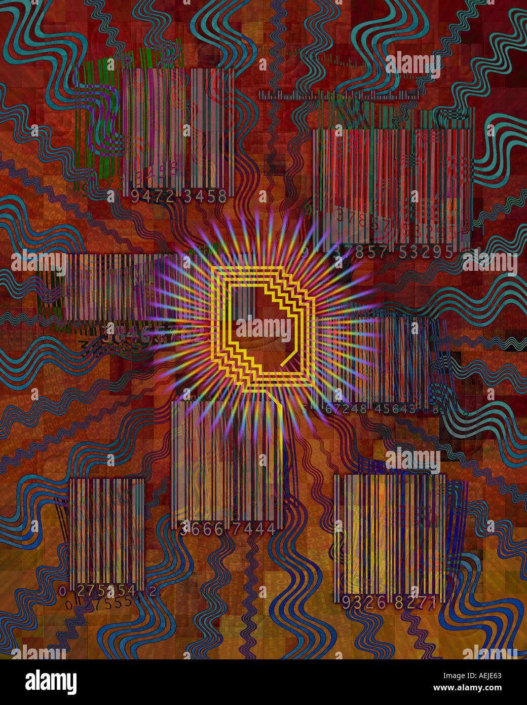 Radio code label hi-res stock photography and images - Alamy