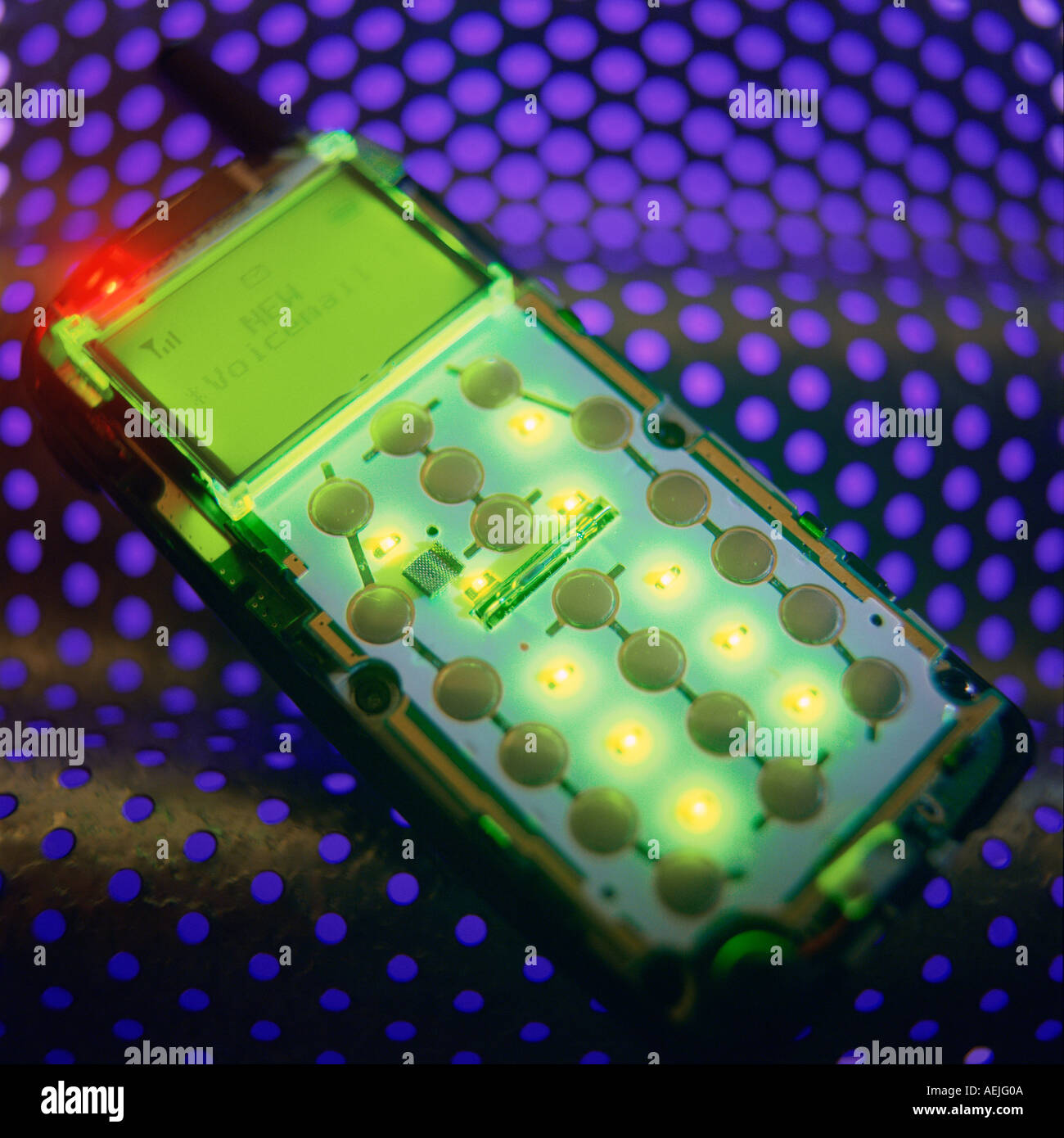 Cell phone component Stock Photo - Alamy