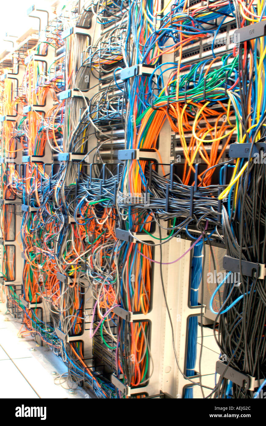 Computer server room Stock Photo - Alamy