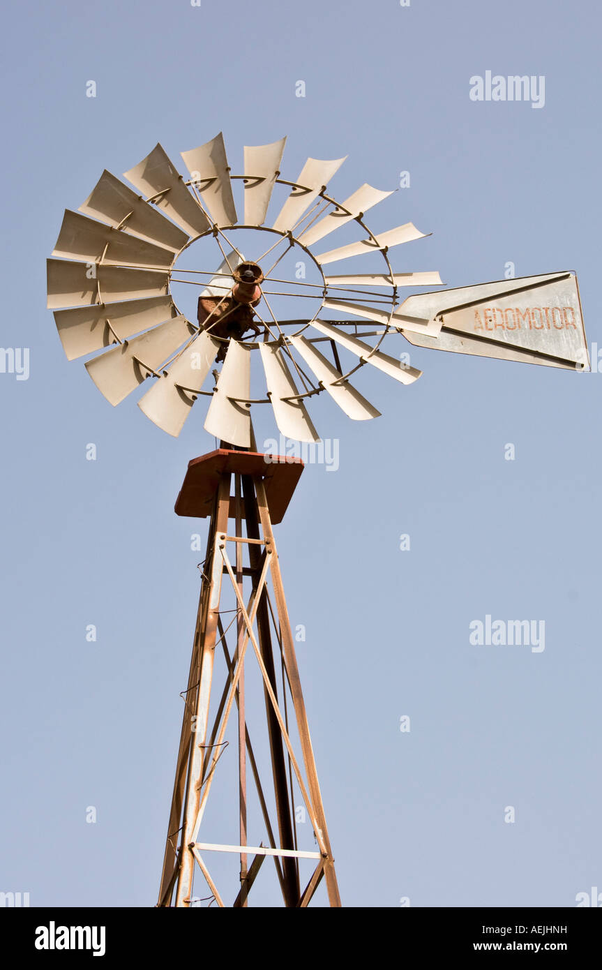 Wind wheel, Fuerteventura, Canary Islands, Spain Stock Photo - Alamy