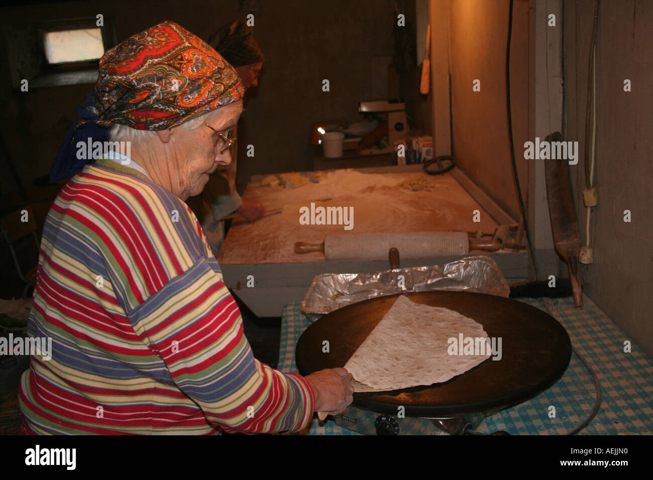 Making lefse hi-res stock photography and images - Alamy
