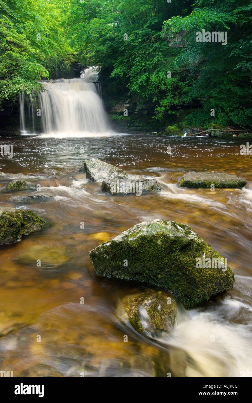 Cauldron Falls, West Burton, Yorkshire Dales Stock Photo - Alamy