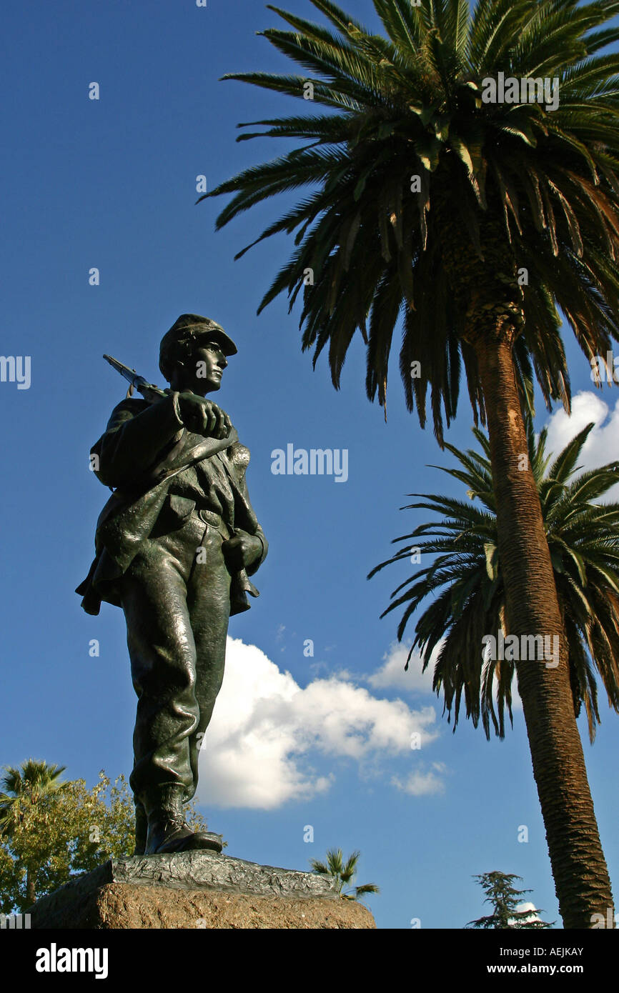 Civil War Memorial in Pasadena Los Angeles California United States of ...