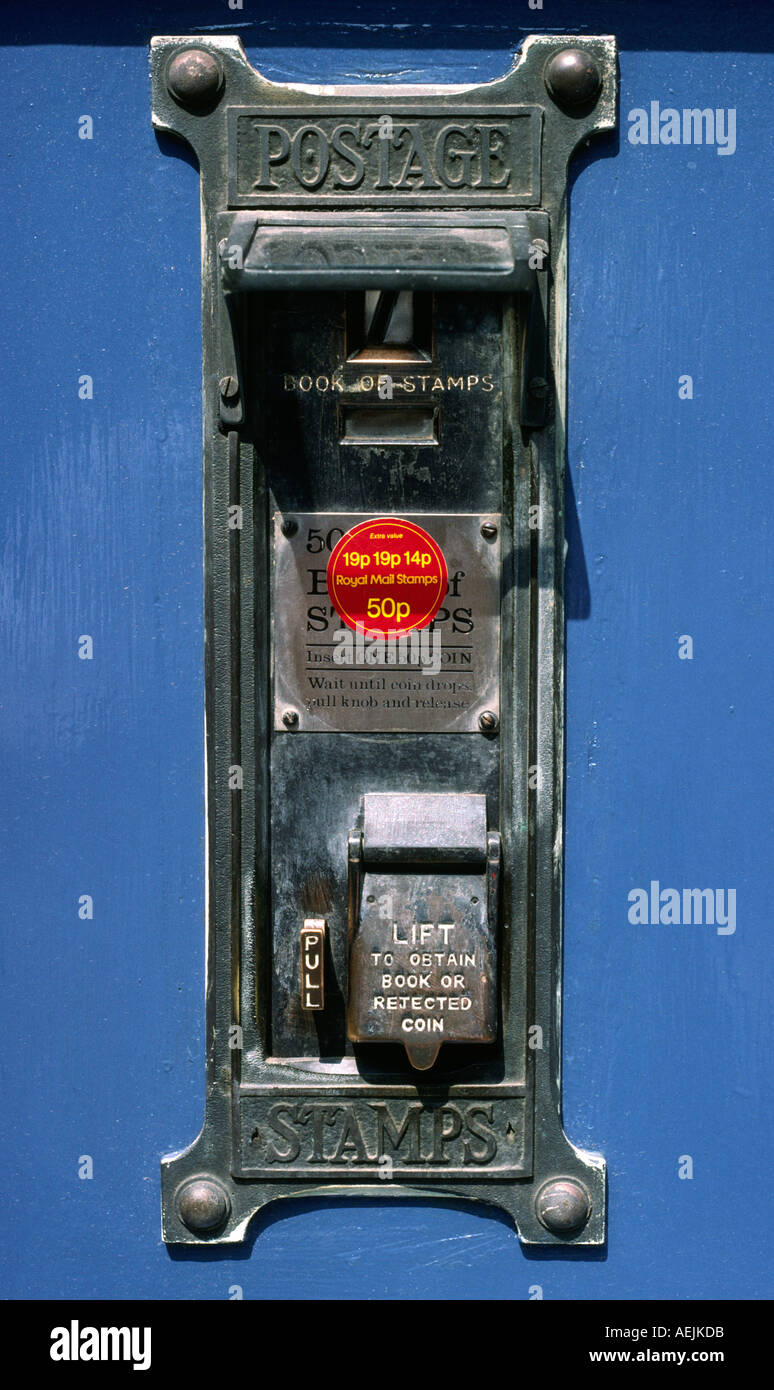 Coin operated postage stamp machine hi-res stock photography and images ...