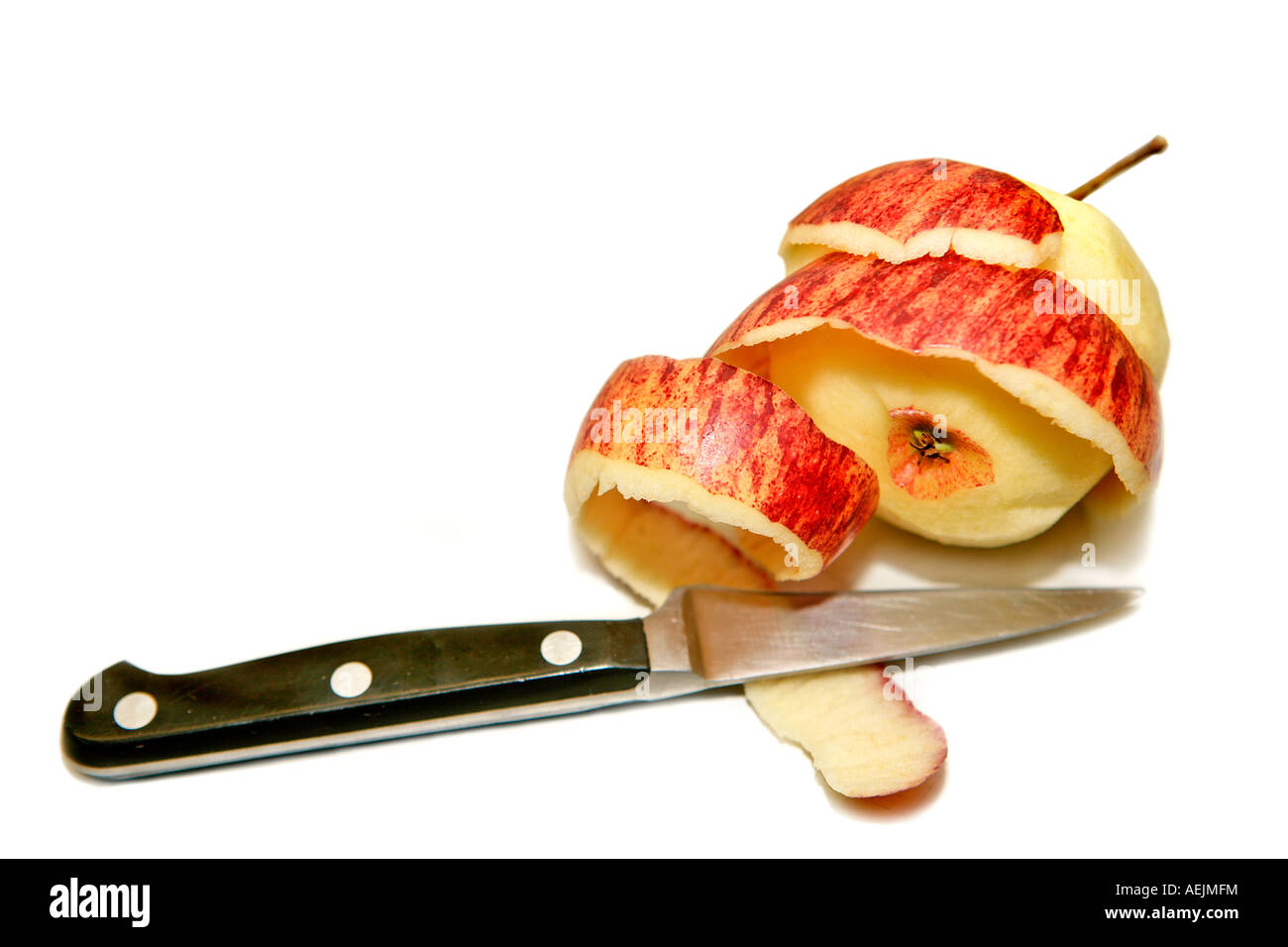 Aufgeschnittener apfel hi-res stock photography and images - Alamy