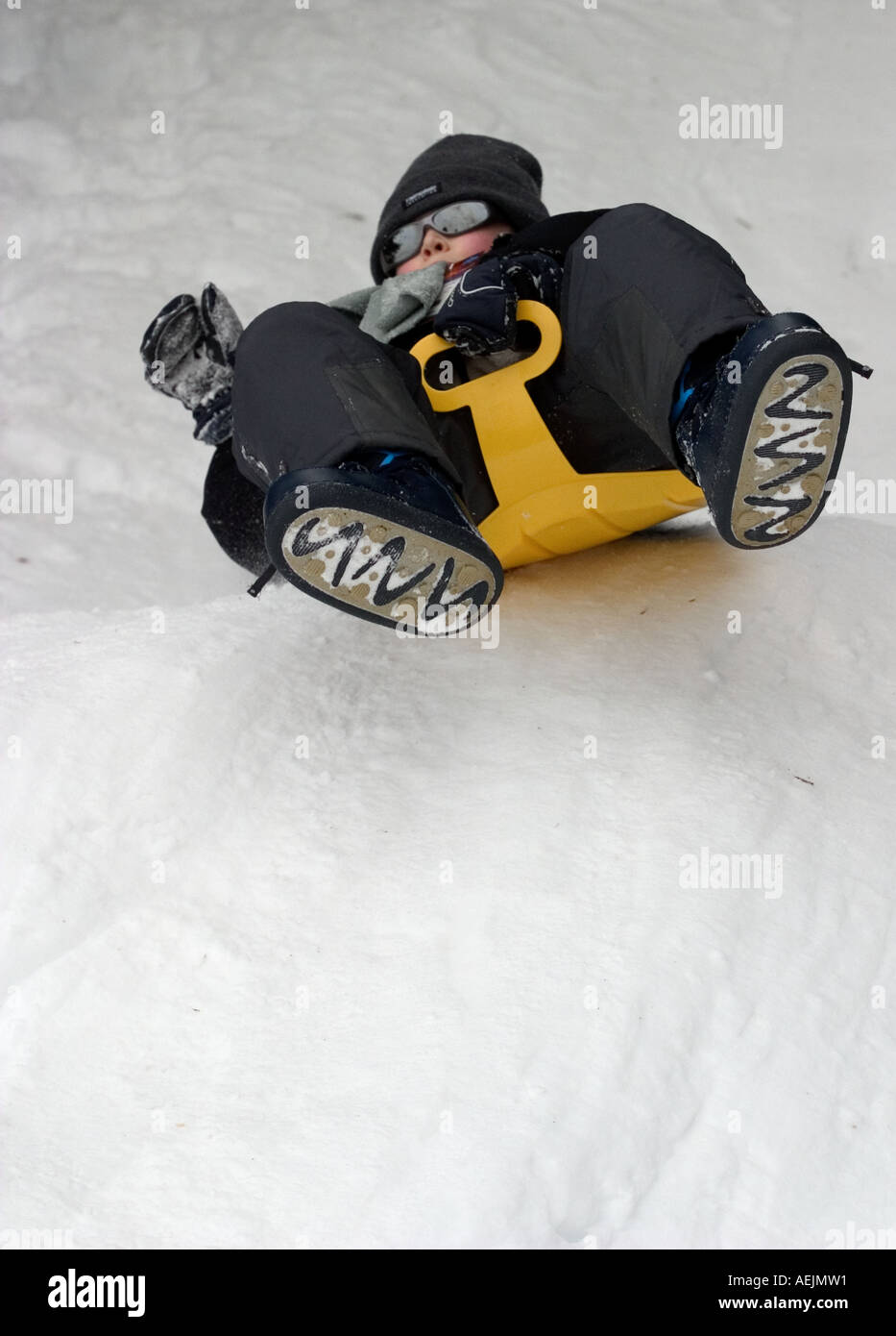 Sleding fun hi-res stock photography and images - Alamy