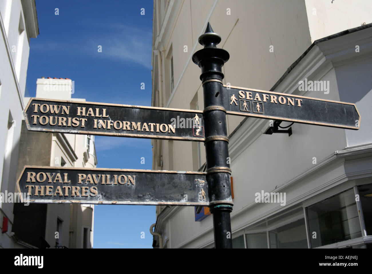 Brighton Street Sign Stock Photo - Alamy