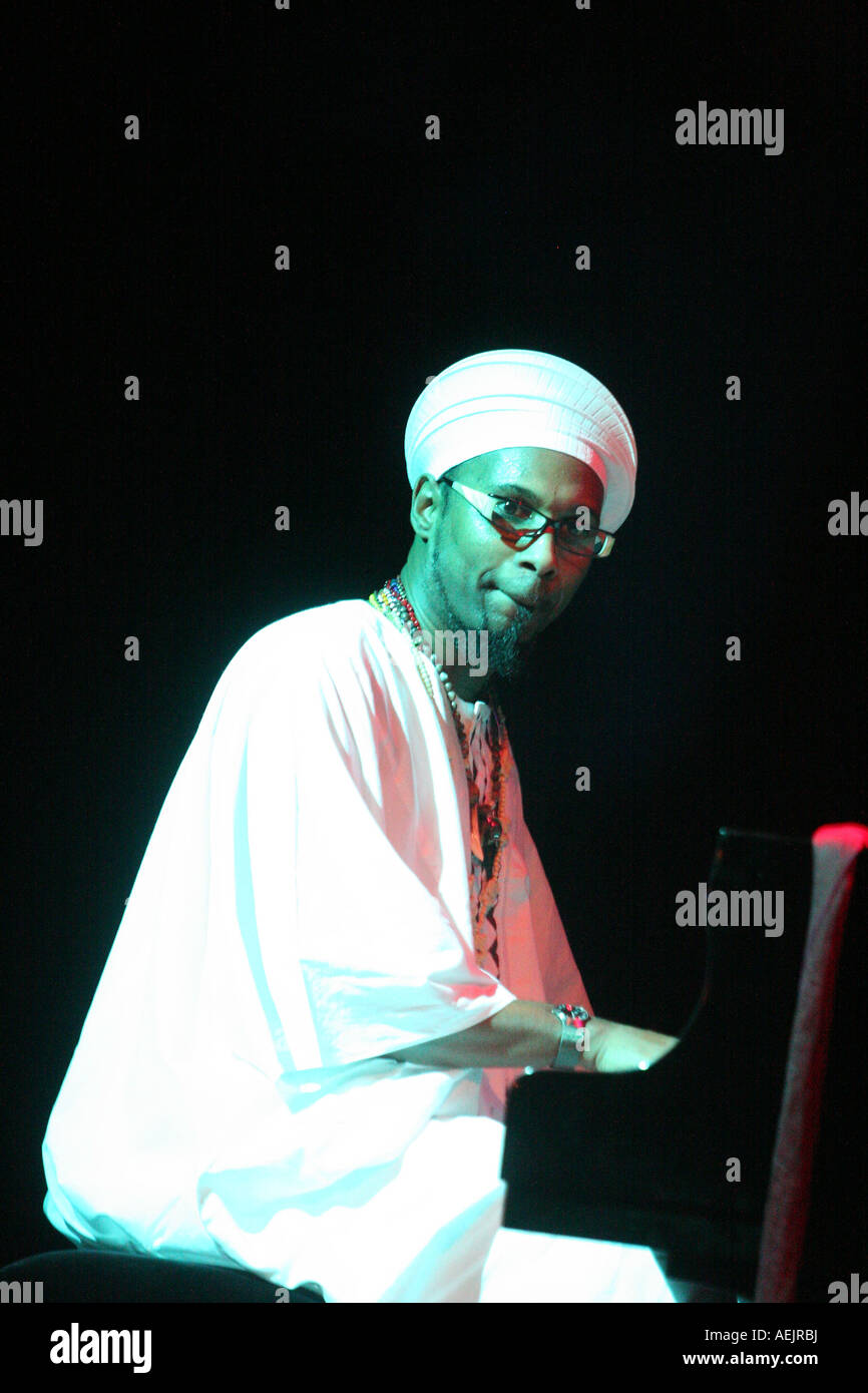 Jazzpianist Omar Sosa Stock Photo - Alamy