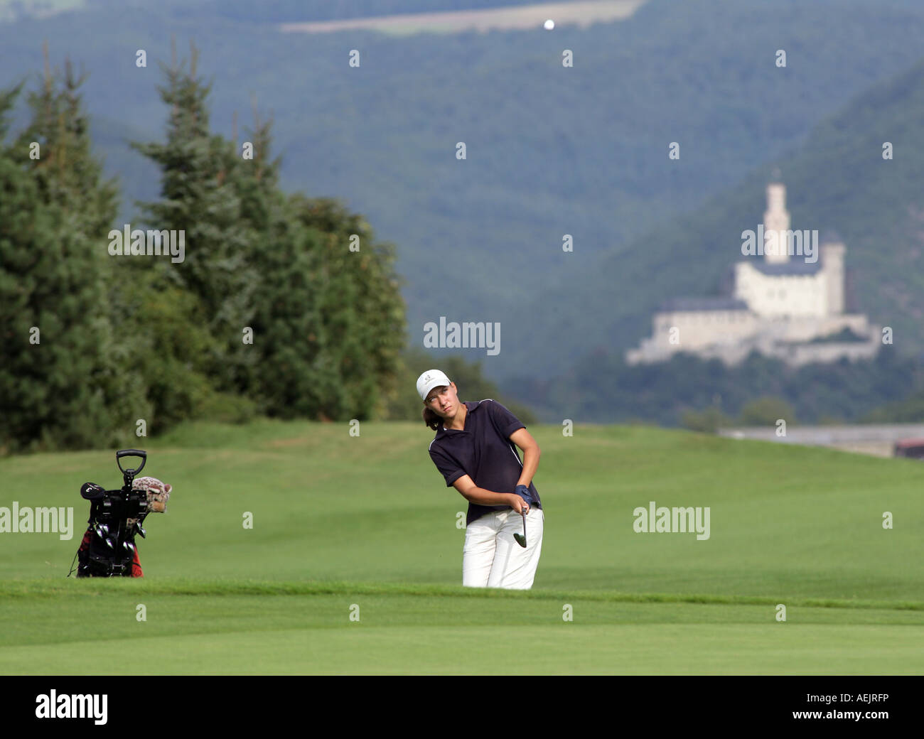 German Golfer Saskia Hausladen Stock Photo - Alamy
