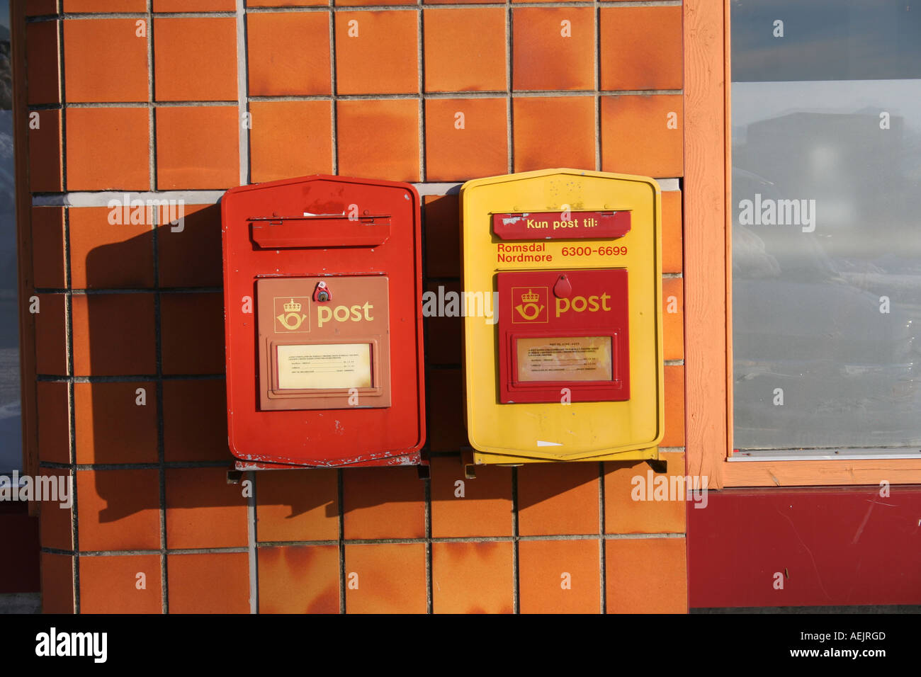 Norwegian letter box hi-res stock photography and images - Alamy