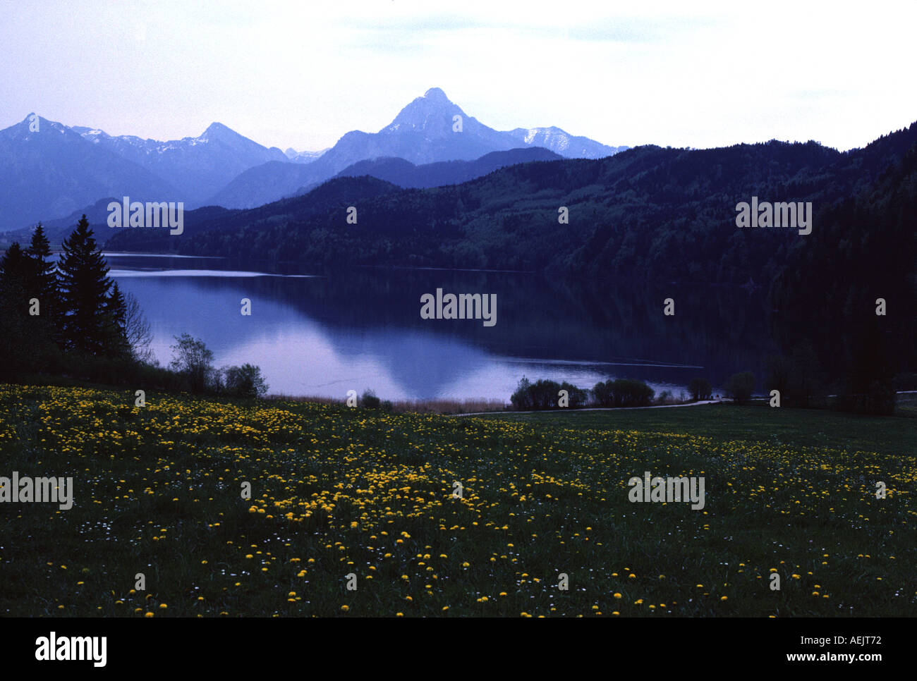 bavarian lake germany Stock Photo - Alamy