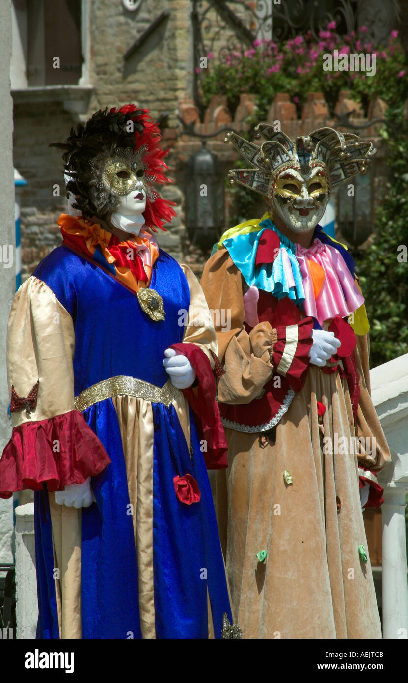 Traditional Venetian costumes Stock Photo - Alamy