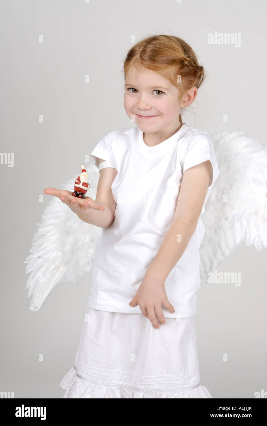 Child angel naughty hi-res stock photography and images - Alamy