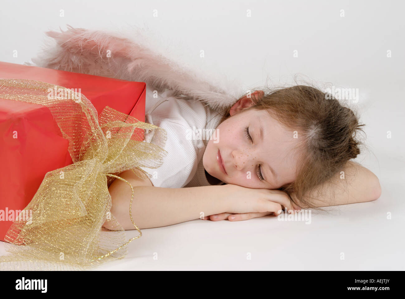 Little christmas angel Stock Photo - Alamy