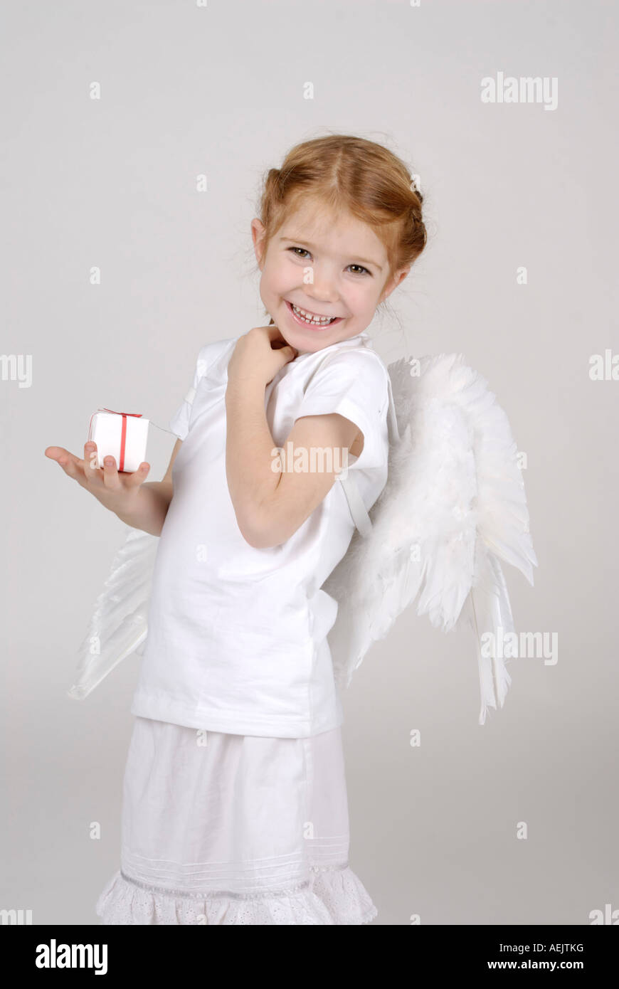 Little christmas angel Stock Photo - Alamy