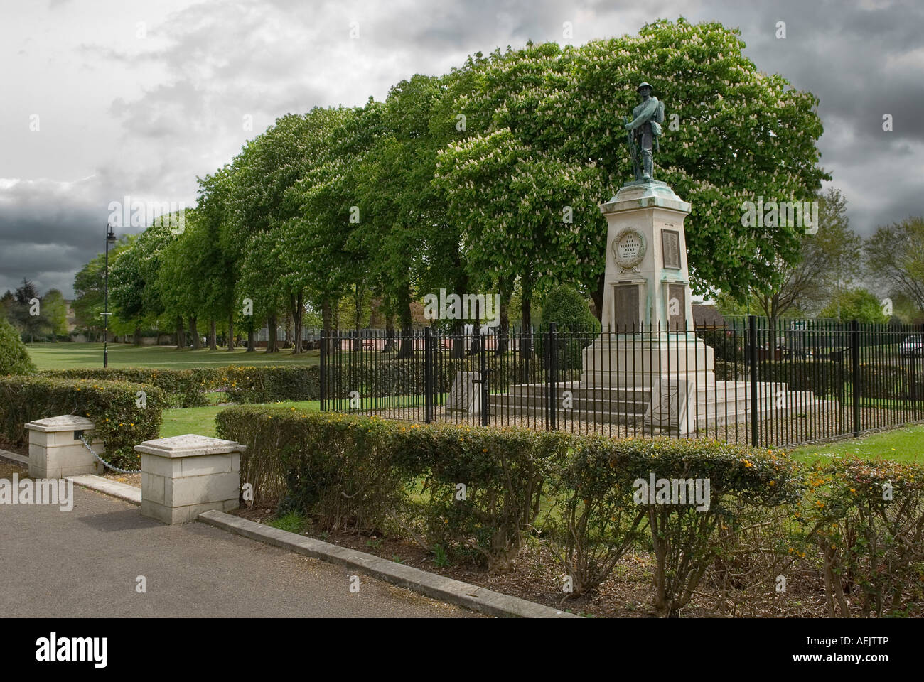 The War memorial Trowbridge Wiltshire Stock Photo - Alamy
