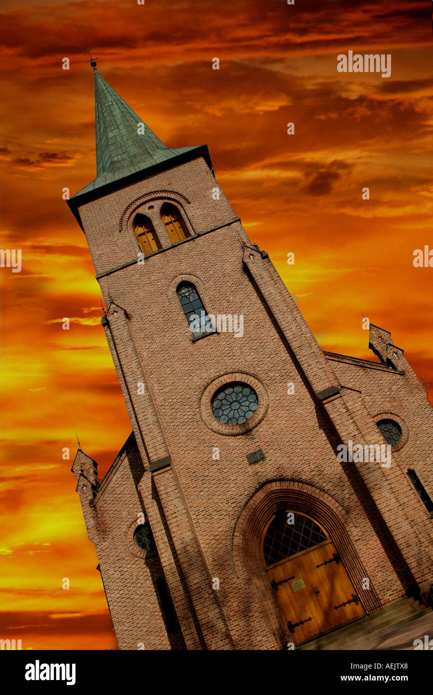 Asker church hi-res stock photography and images - Alamy