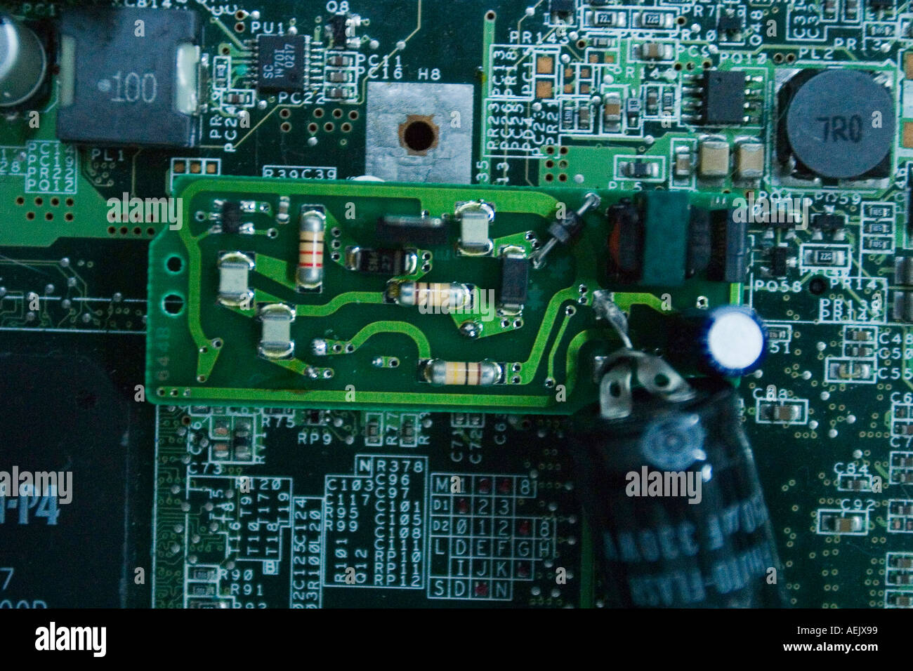 Circuitry binary code hi-res stock photography and images - Alamy