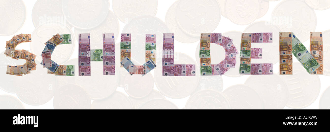 Schulden bank hi-res stock photography and images - Alamy