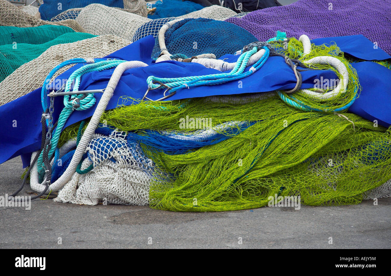 Fischernetze mallorca hi-res stock photography and images - Alamy