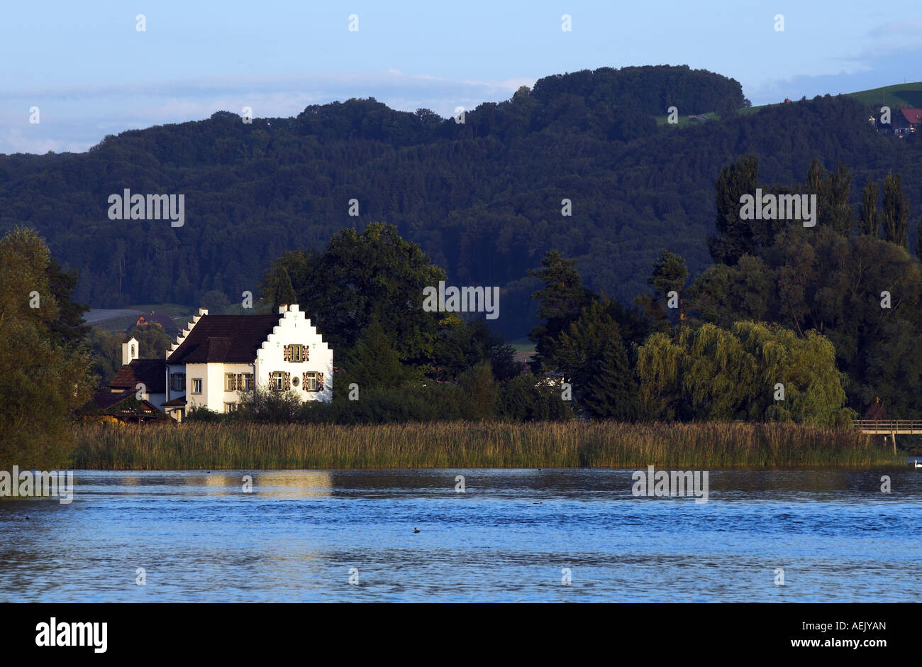 Werd Castle, Eschenz, canton Thurgau, Switzerland Stock Photo - Alamy