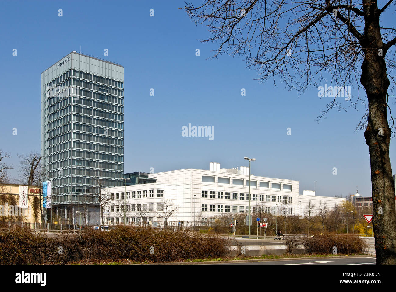 Building of the Fraunhofer Society in Munich, Bavaria, Germany Stock ...