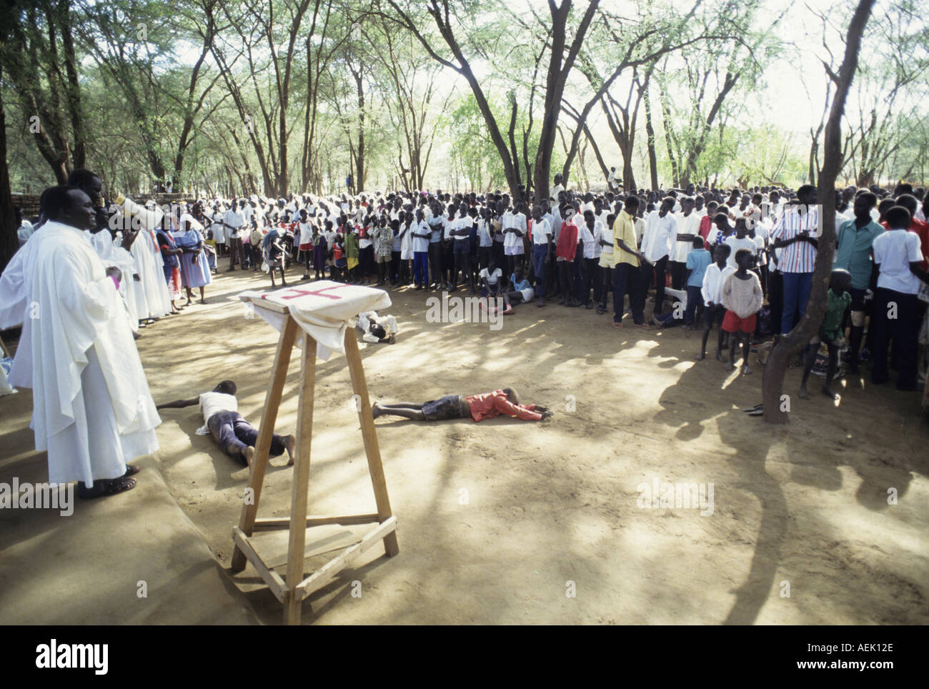 Dinka religion hi-res stock photography and images - Alamy