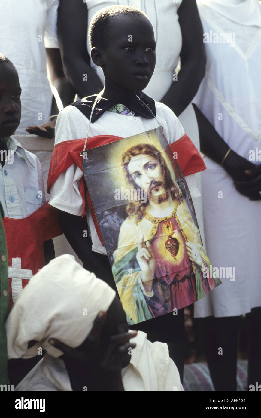 Dinka religion hi-res stock photography and images - Alamy