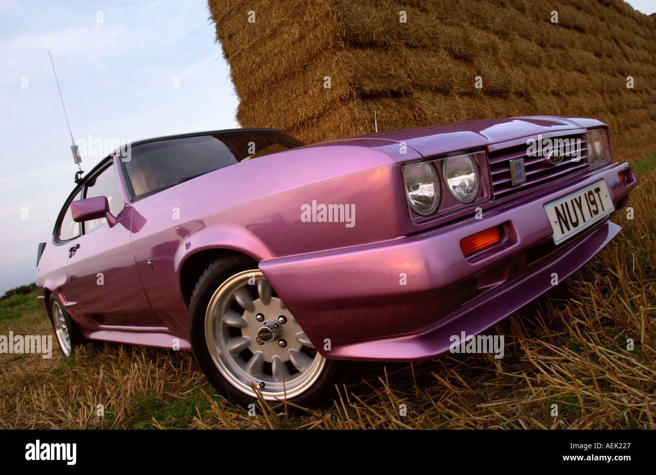 RE EMERGING CLASSIC CARS CAS READING FROM EVESHAM WITH HER FORD CAPRI 3 ...