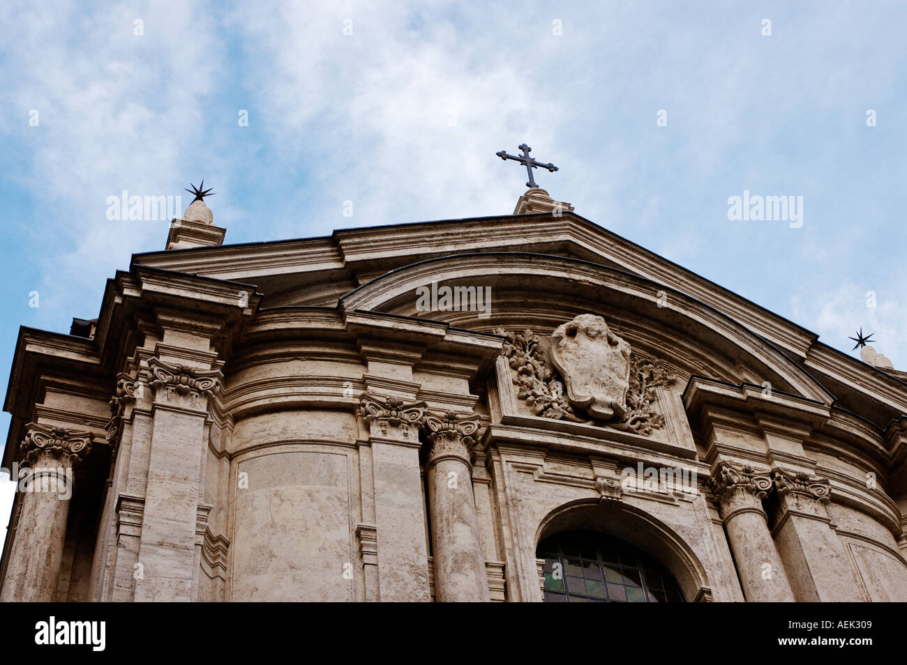 Italy, Rome, Santa Maria della Pace Stock Photo - Alamy