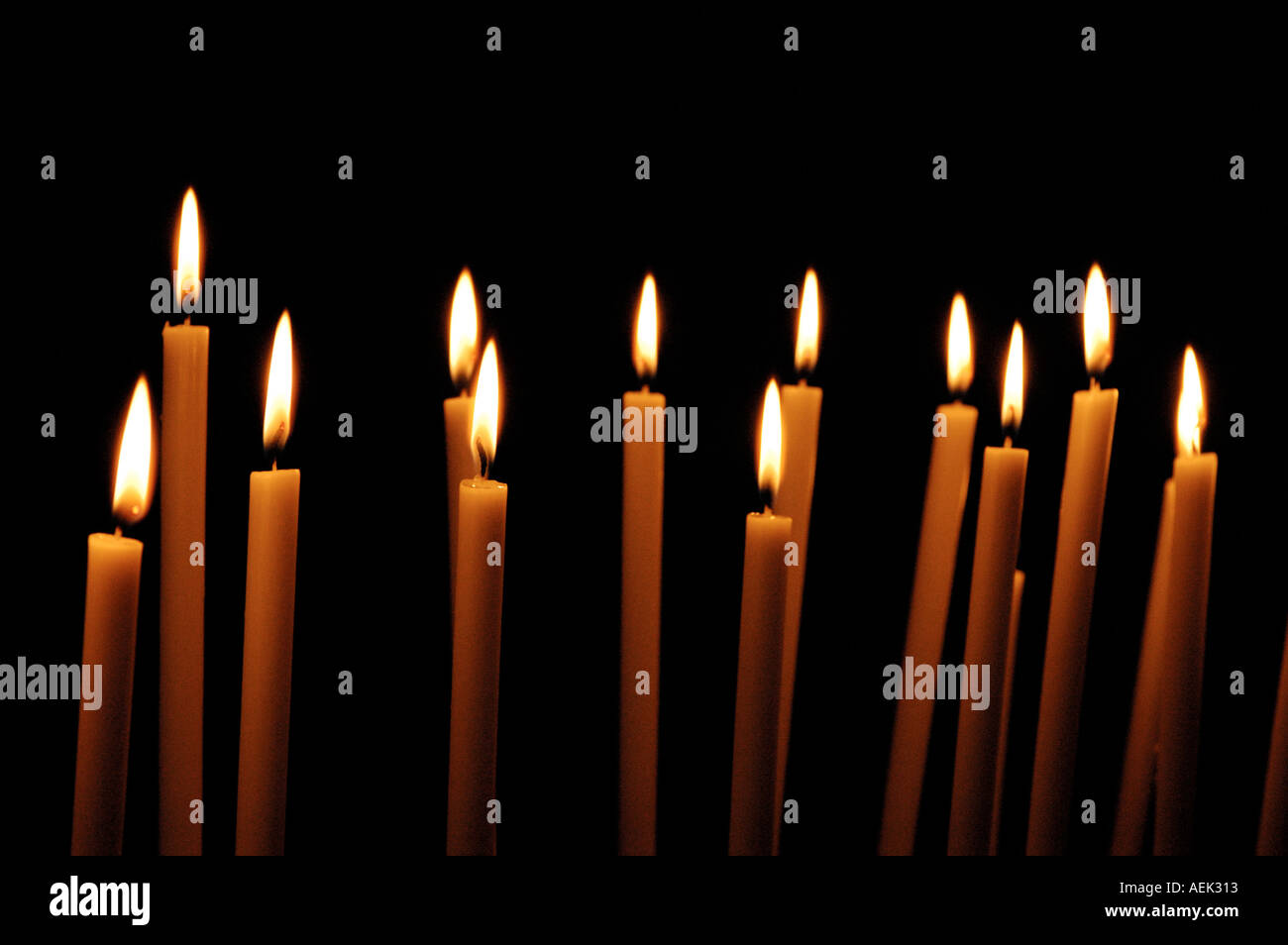 Candles rome italy hi-res stock photography and images - Alamy