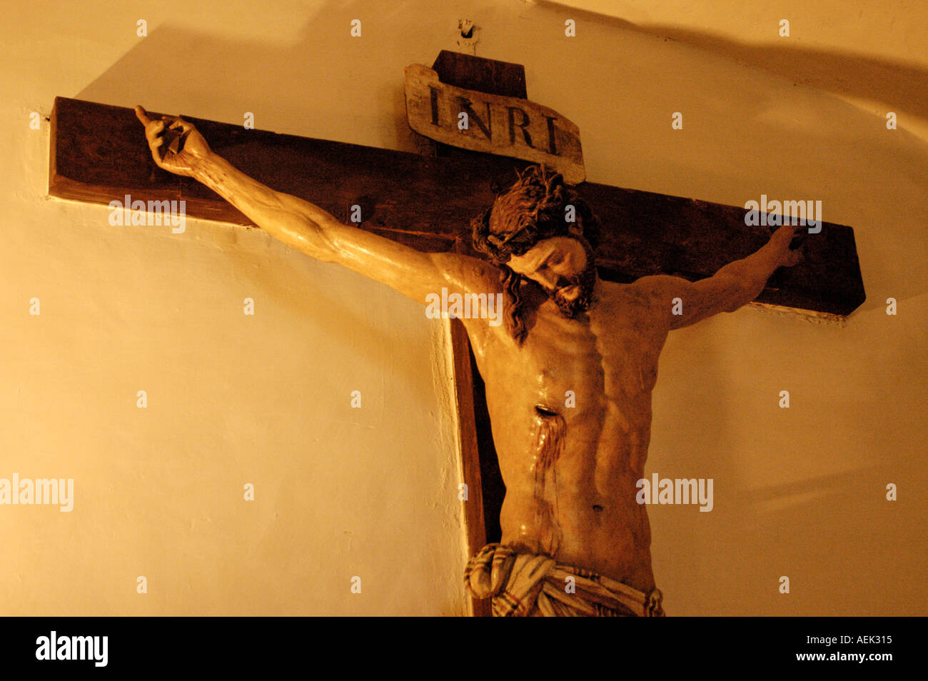 Italy, Rome, Crucifixion, Santa Prassede Stock Photo - Alamy
