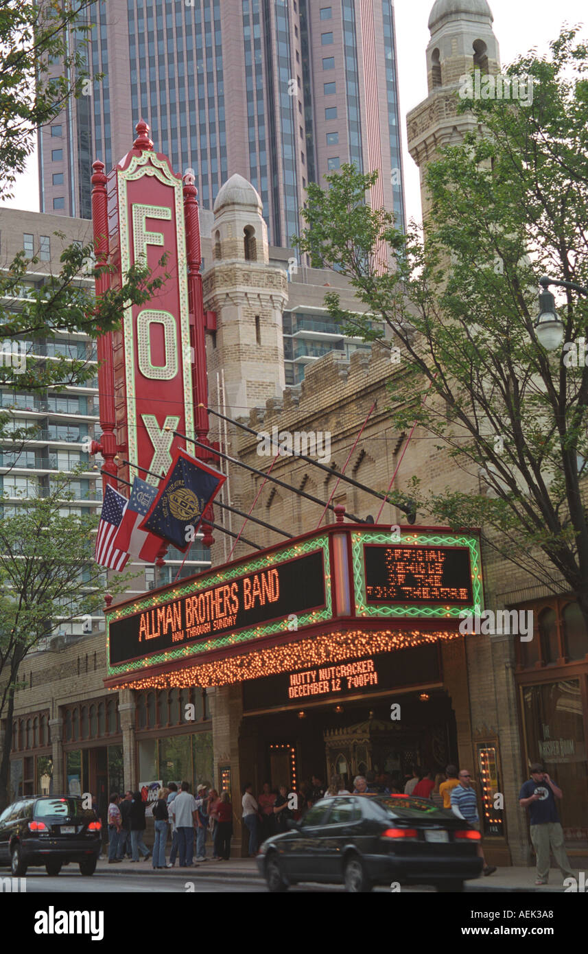 Fox Theatre Atlanta Stock Photo - Alamy