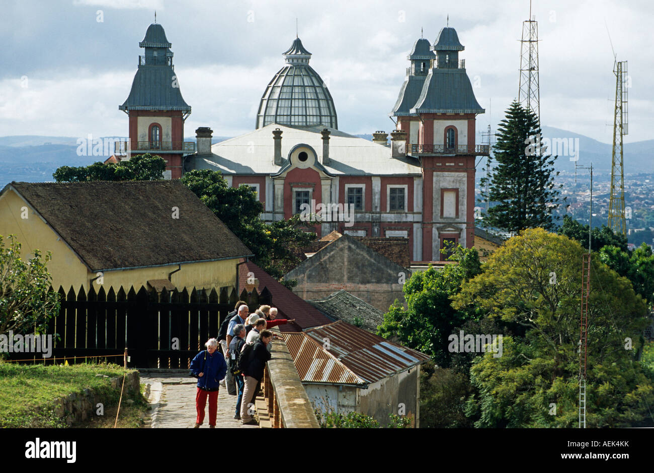 Historical Prime minister's palace in Antananarivo, Madagascar Stock ...