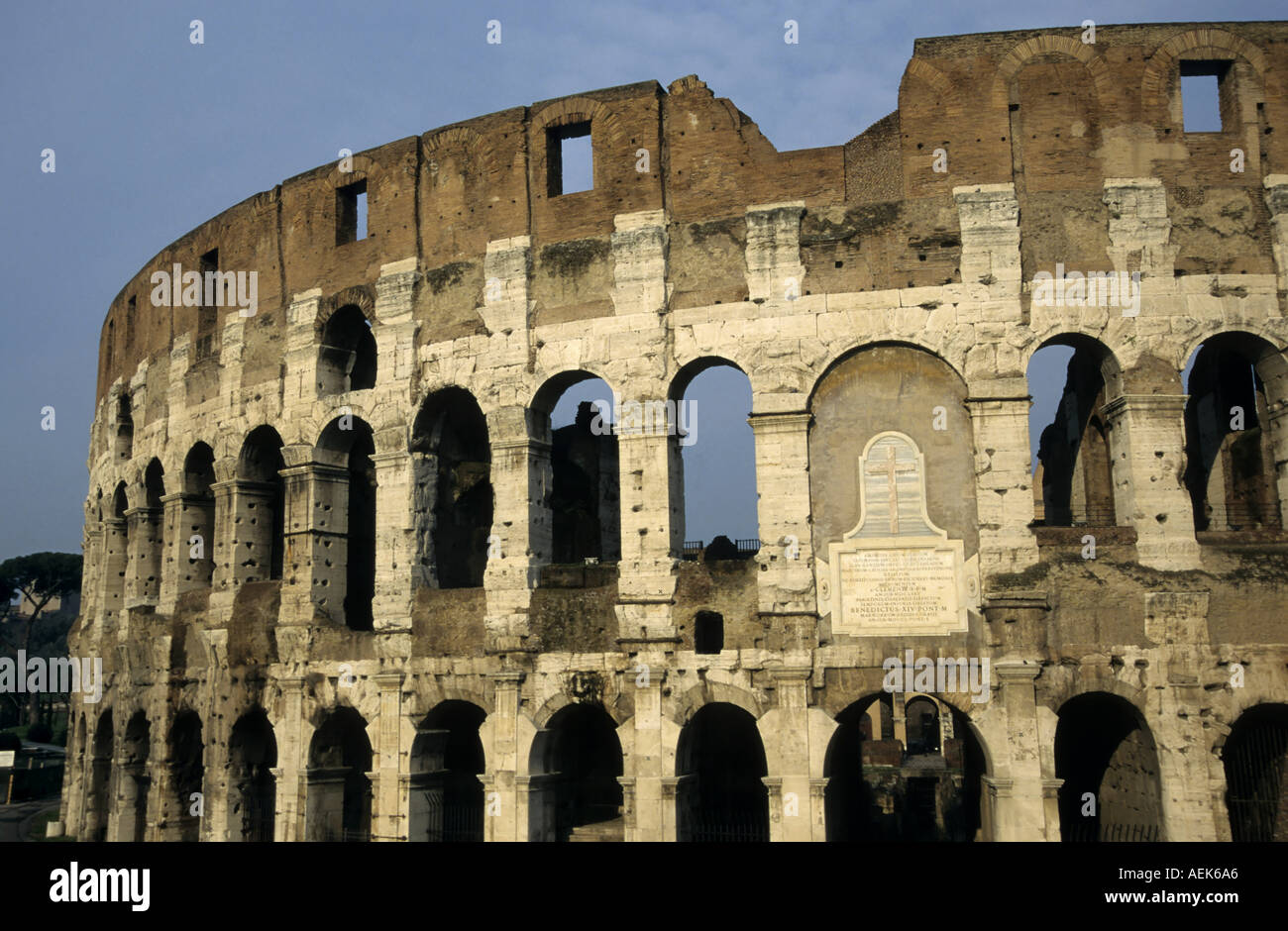 Italy Rome The Coliseum And The Forums Stock Photo - Alamy