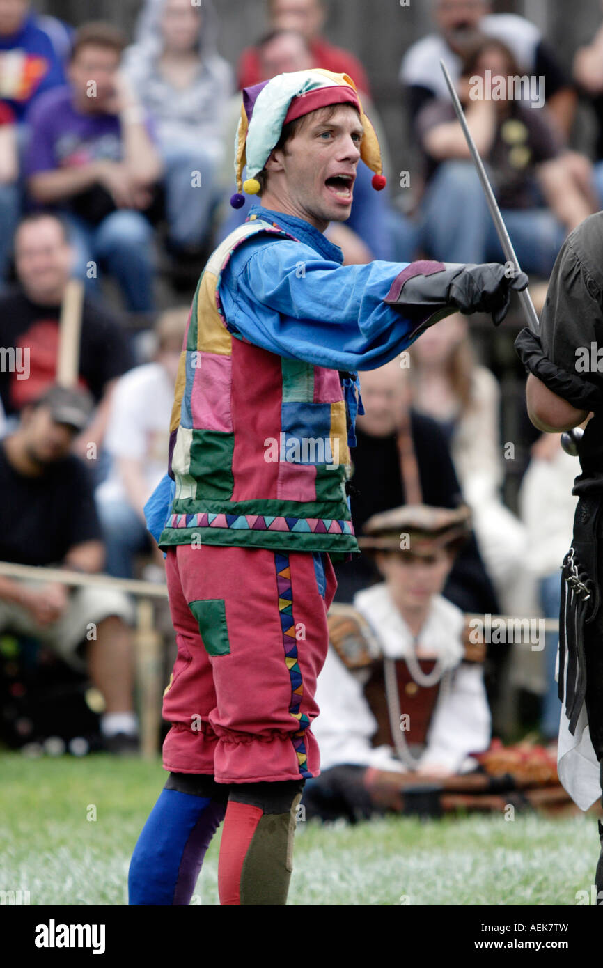 Medieval court jester hi-res stock photography and images - Alamy