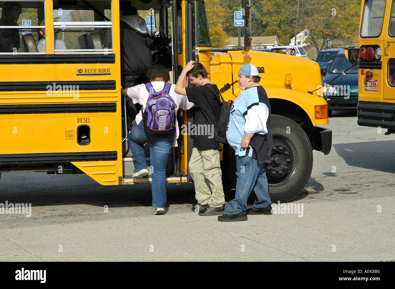 School pick up line hi-res stock photography and images - Alamy