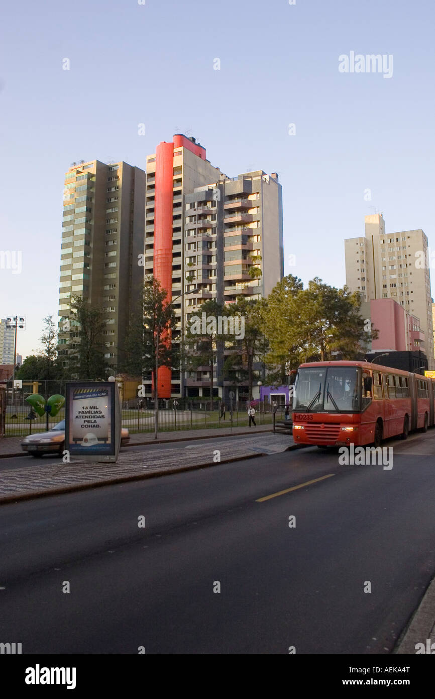 Bus system in curitiba, brazil hi-res stock photography and images - Alamy