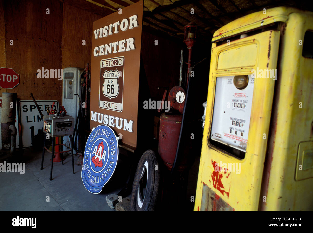 Route 66 Museum Rancho Cucamonga California Stock Photo - Alamy