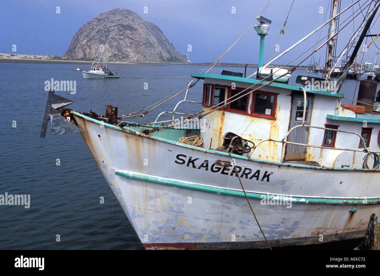 Morro Rock Morro Bay California Stock Photo - Alamy