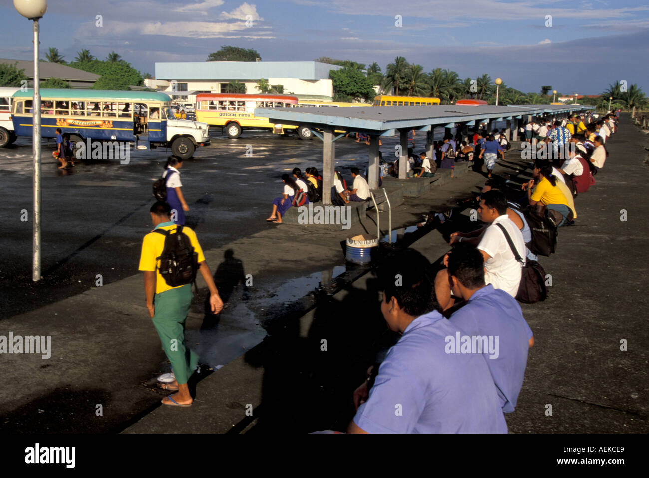 Samoa street hi-res stock photography and images - Alamy