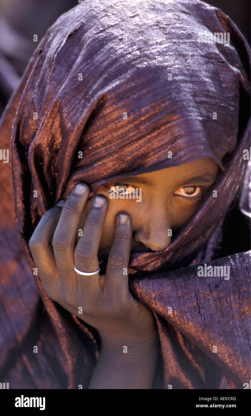 Mali Menaka near Gao, Women of Tuareg tribe Stock Photo - Alamy