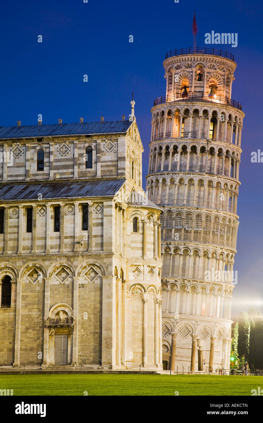 The Duomo and Leaning Tower of Pisa Tuscany Italy Stock Photo - Alamy