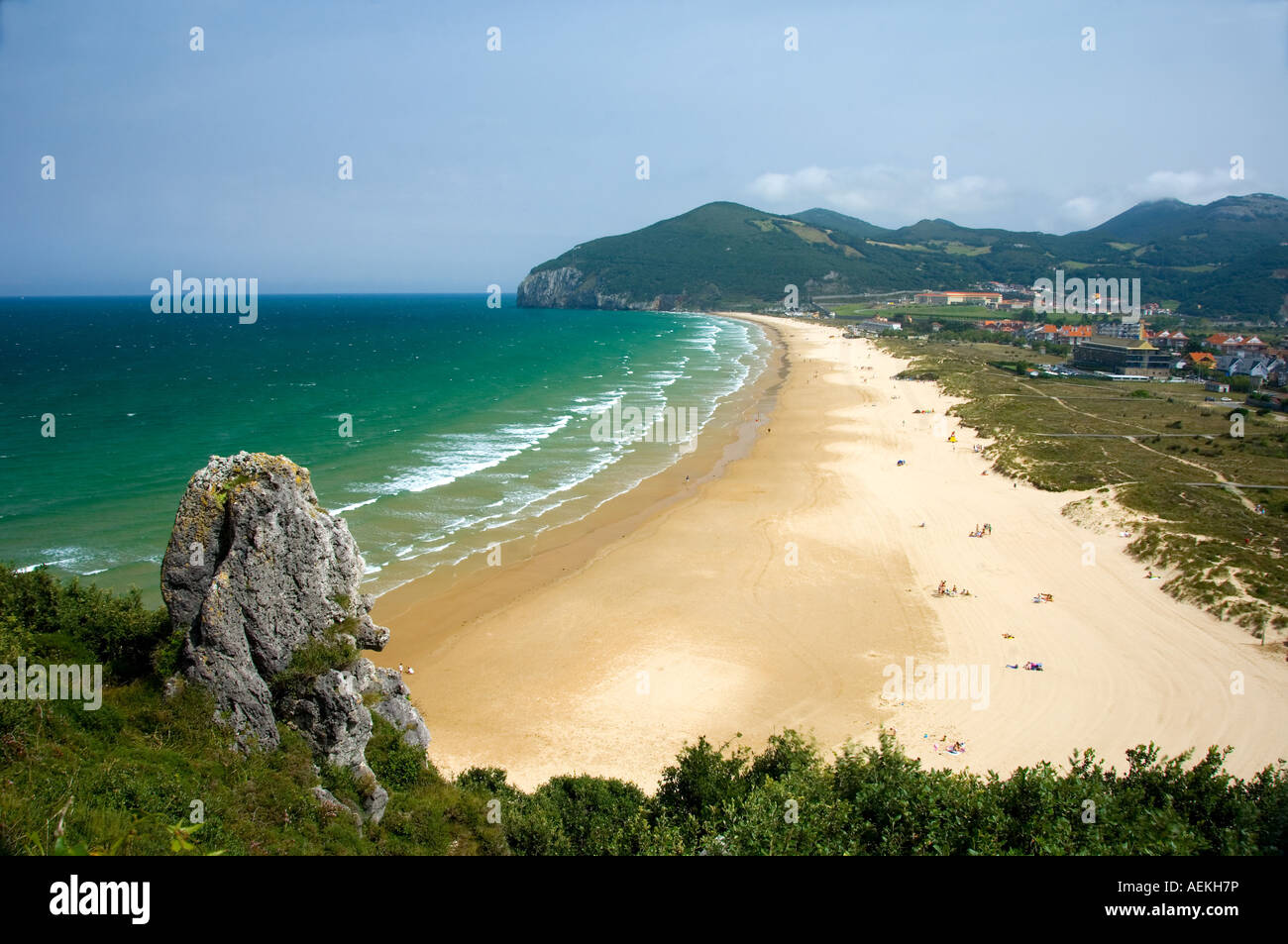 Spain berria beach hi-res stock photography and images - Alamy