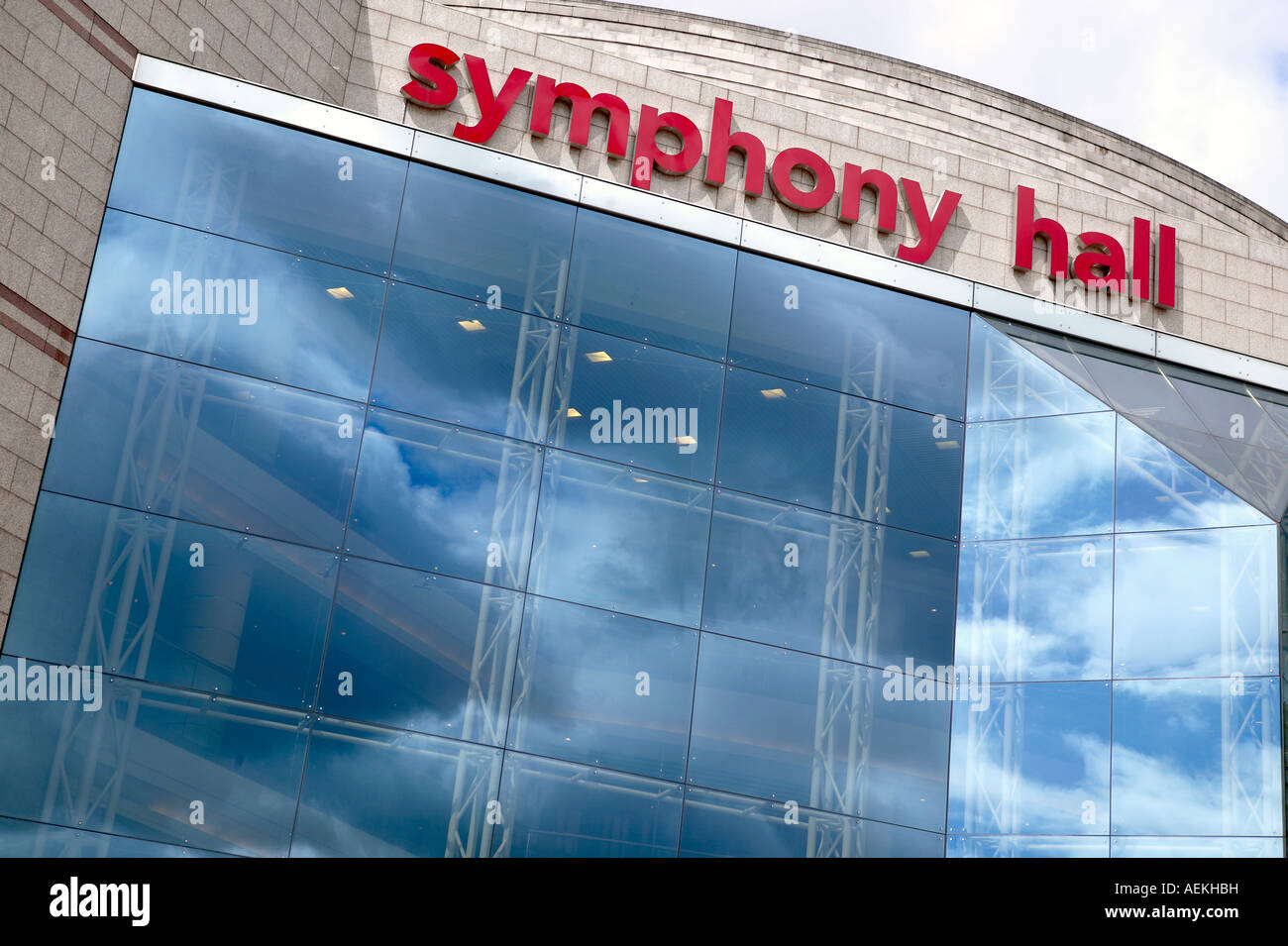 Exterior of Symphony Hall Birmingham UK Stock Photo - Alamy