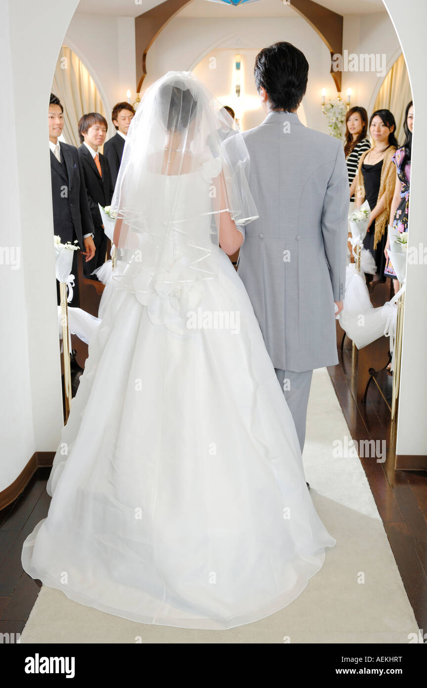 Bridegroom and bride Stock Photo - Alamy